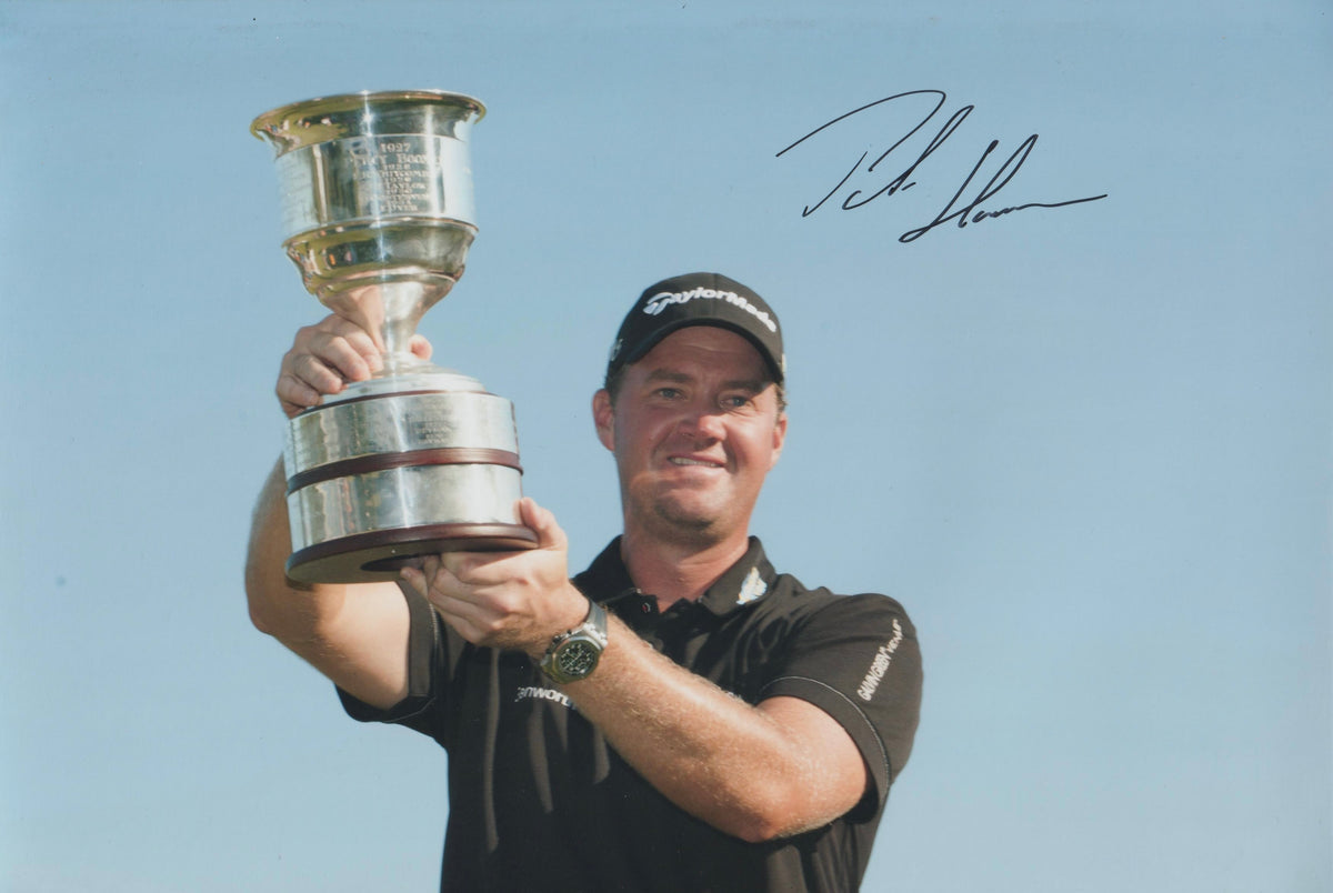 Peter Hanson signed 12x8” golf photo – Stadium Signings