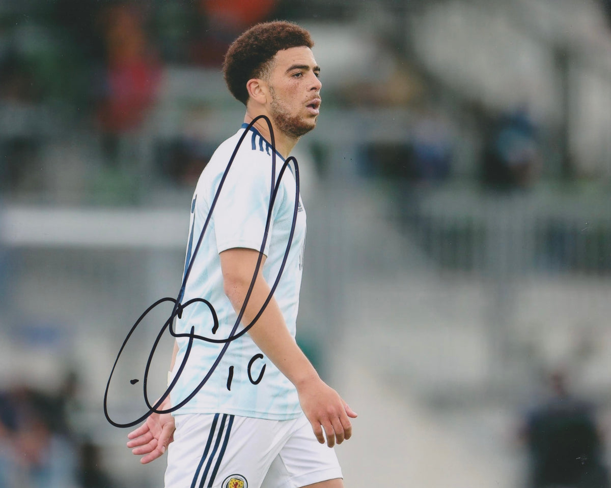 Che Adams signed 10x8” Scotland photo – Stadium Signings